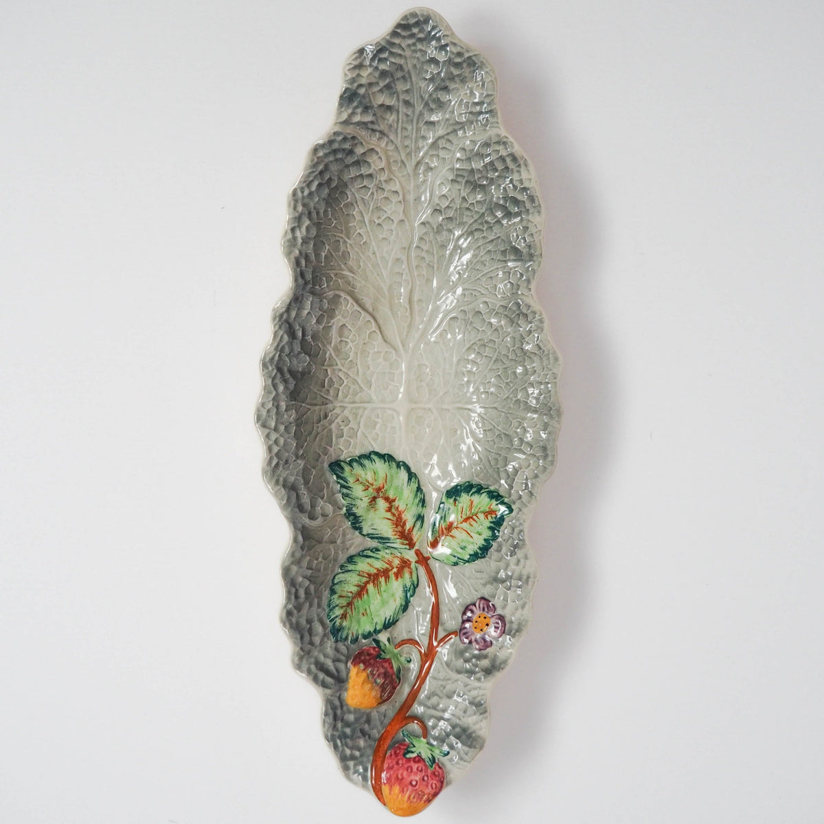 Shorter & Sons Staffordshire Ware | Vintage Strawberry Plate