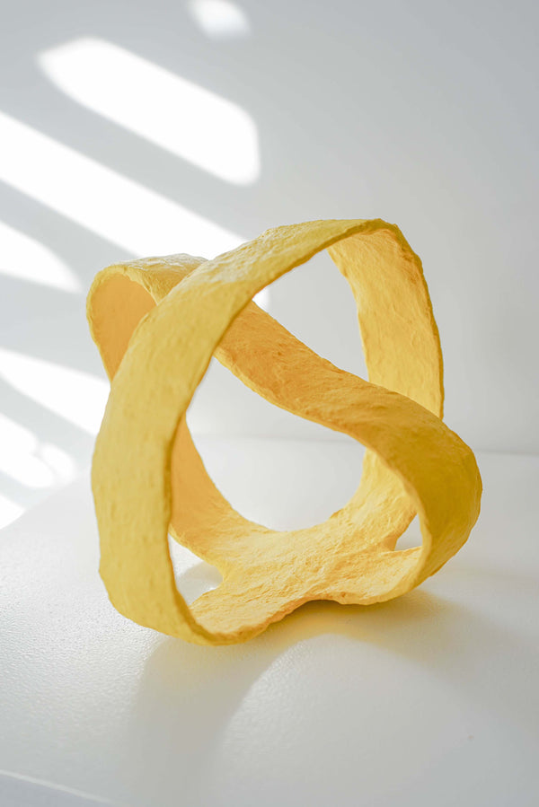 Eternity Twist Sculpture Object | Sustainable Recycled Art – Eclette ...