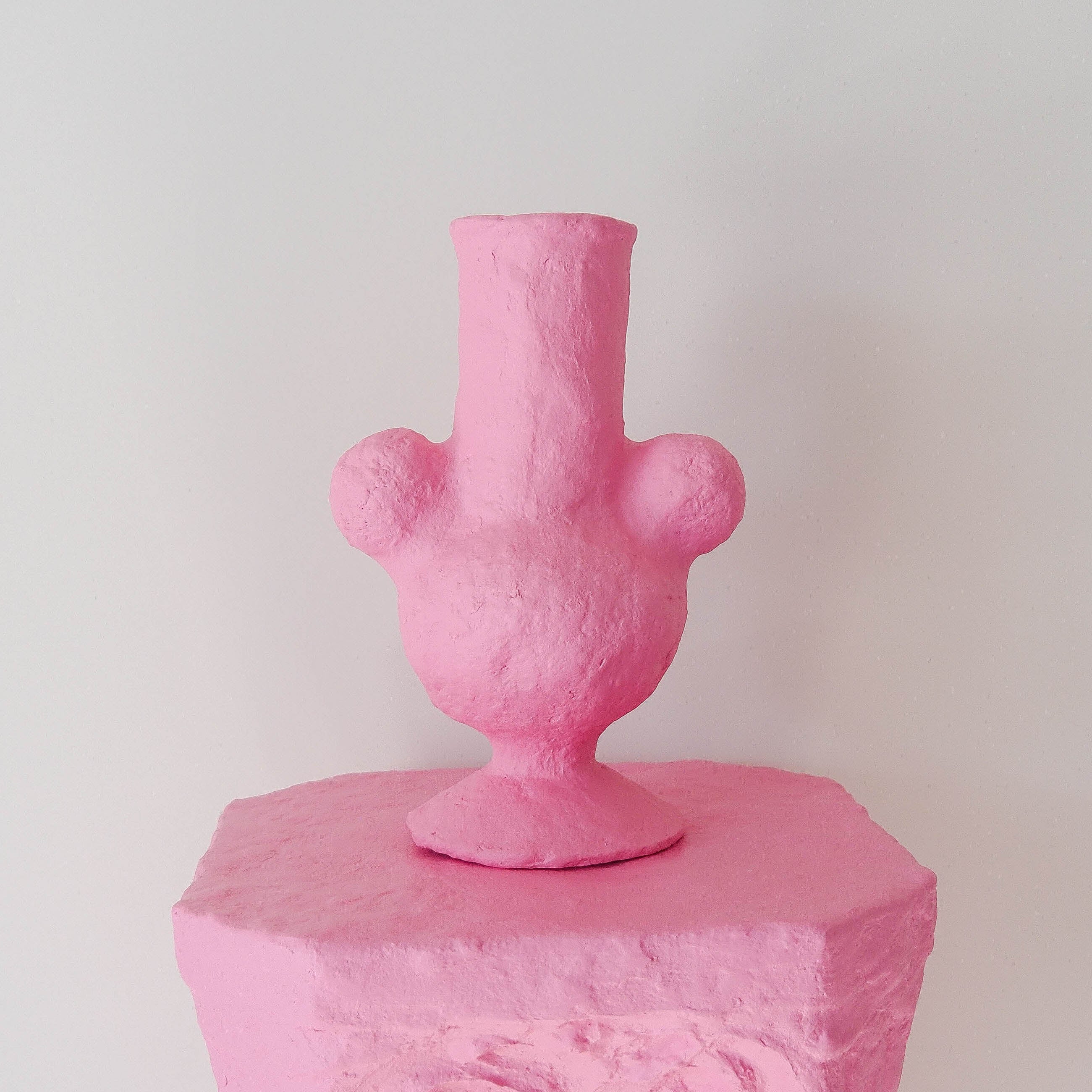 Sphere Vessel in Candy| Recycled Cardboard | Sustainable Art – Eclette ...